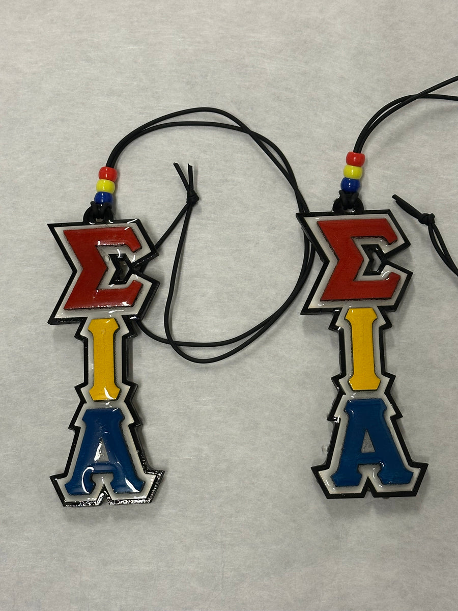 SIGMA IOTA ALPHA - WOODEN TIKI – graffitigreek