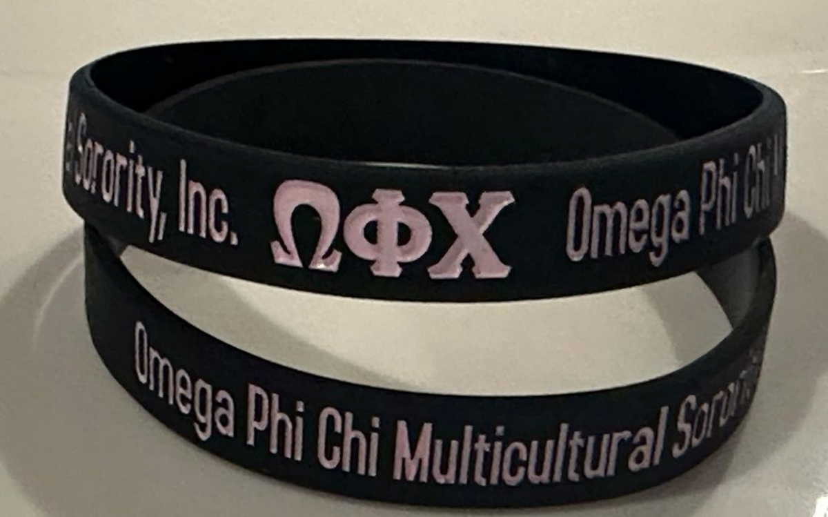 OMEGA PHI CHI - WRIST BANDS - NEW – graffitigreek
