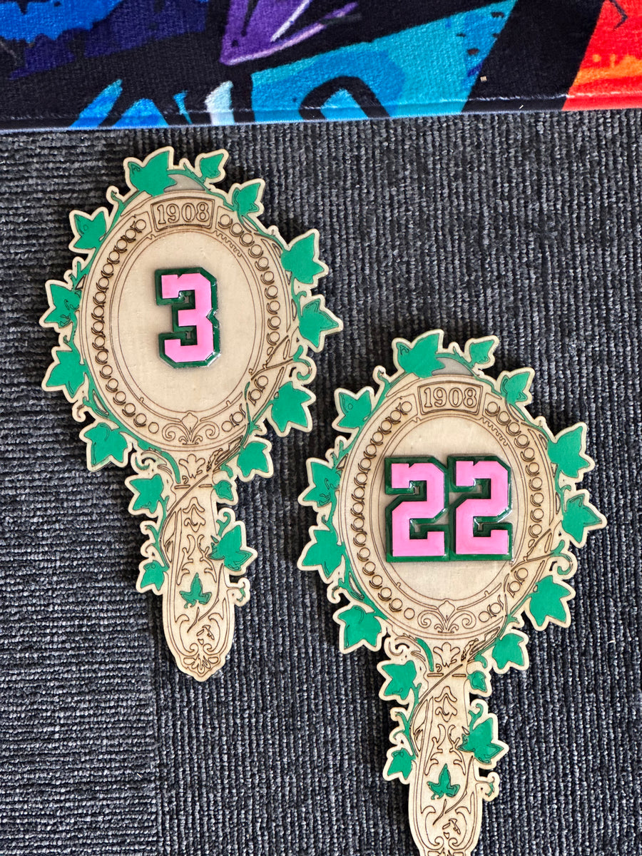 Alpha Kappa Alpha -Mirror (12 inch) – graffitigreek